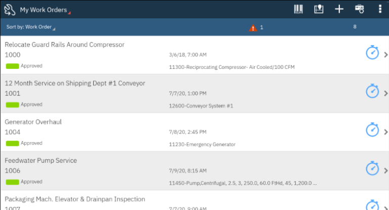 IBM Maximo Mobile - IBM Maximo Application Suite